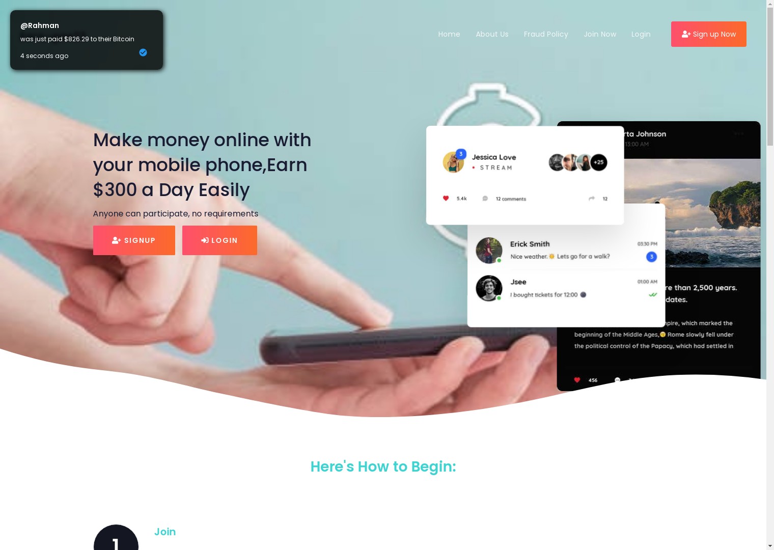 Earn-gae23.buzz is a SCAM!