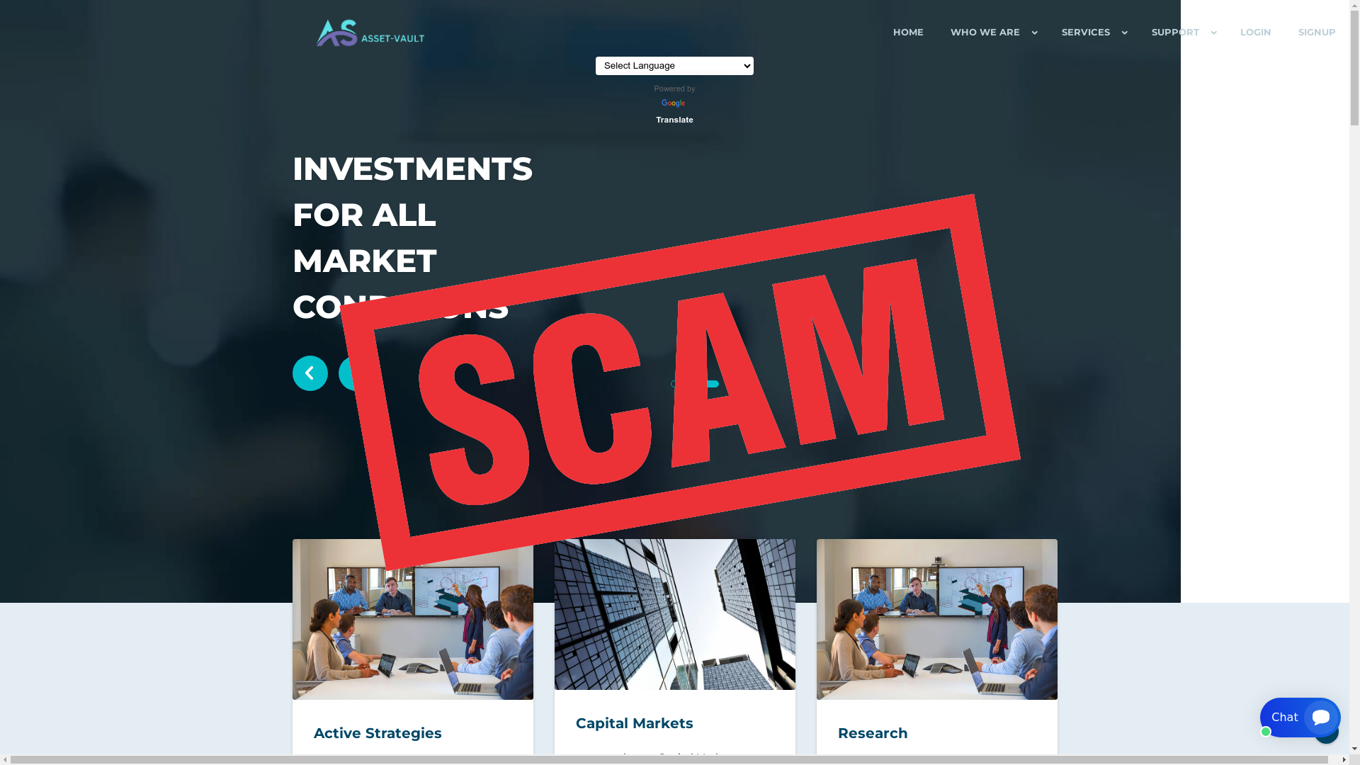 Asset-vault.online is a SCAM!