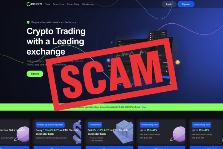 Bit-dev.info is a SCAM!