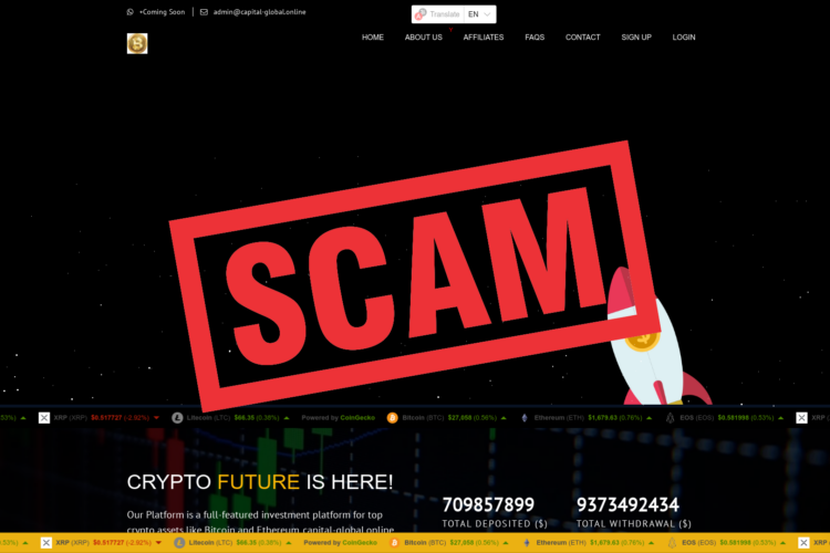 Capital-global.online is a SCAM!