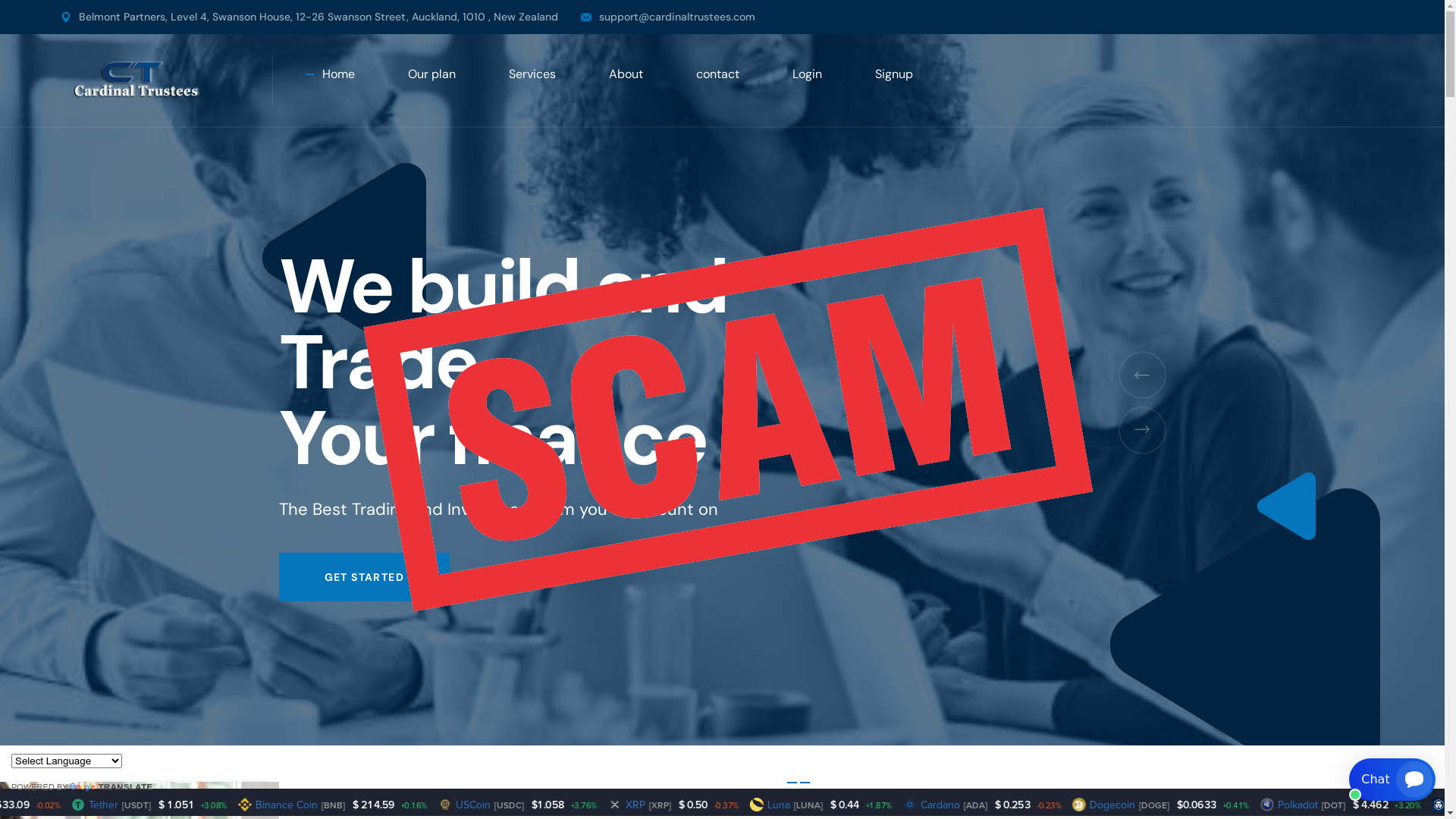 Cardinaltrustees.org is a SCAM!