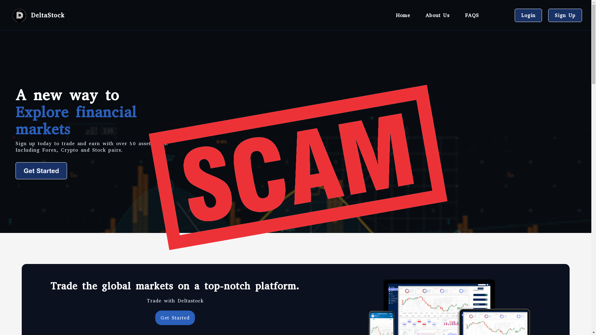 Deltastockltd.com is a SCAM!