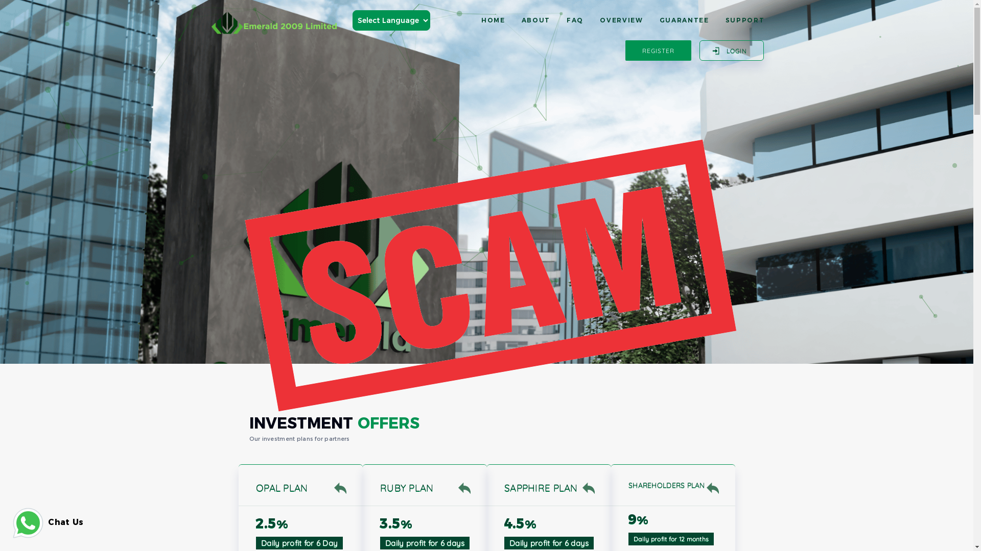 Emeraldlimited.org is a SCAM!