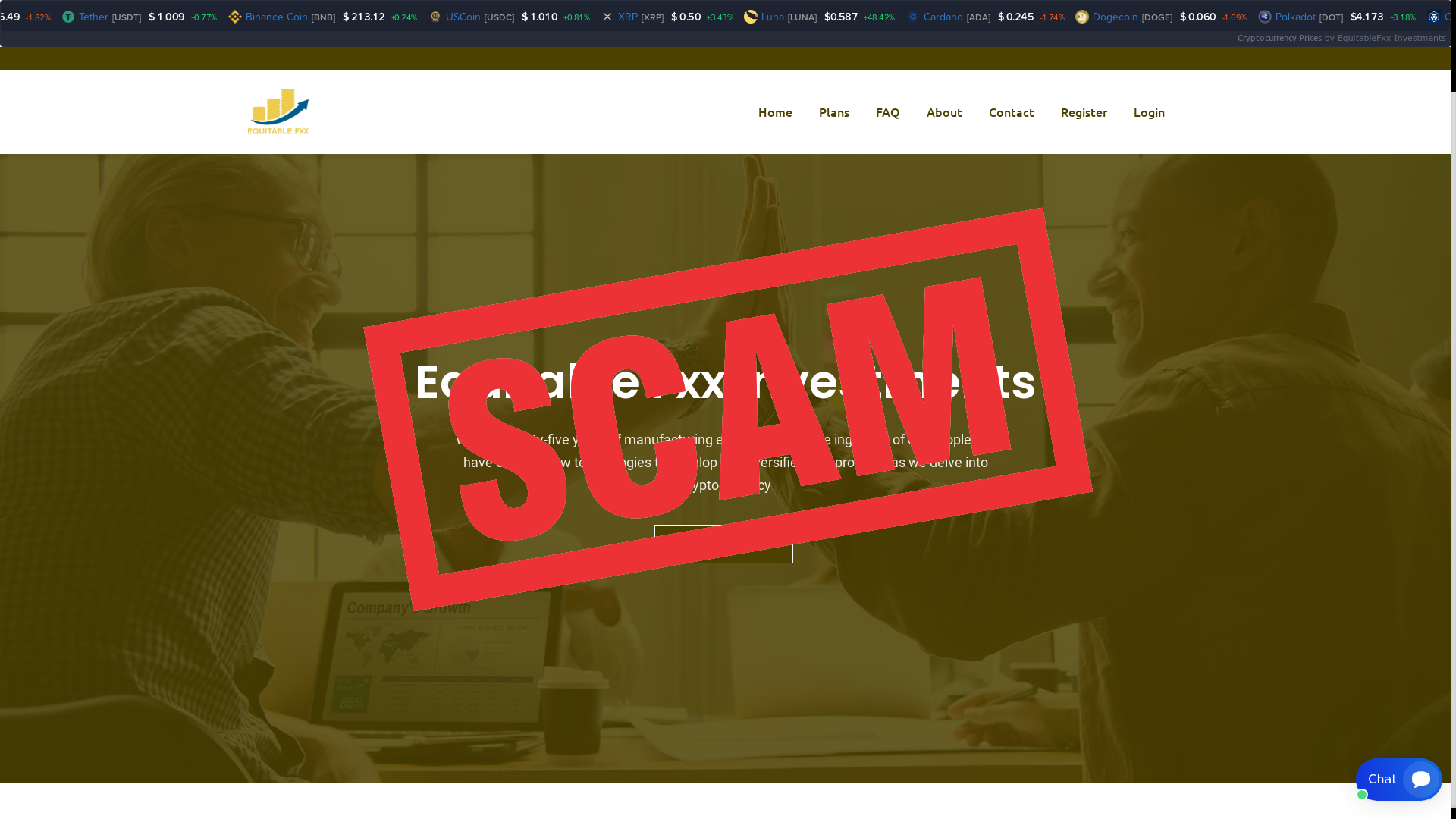 Equitablefxx.com is a SCAM!