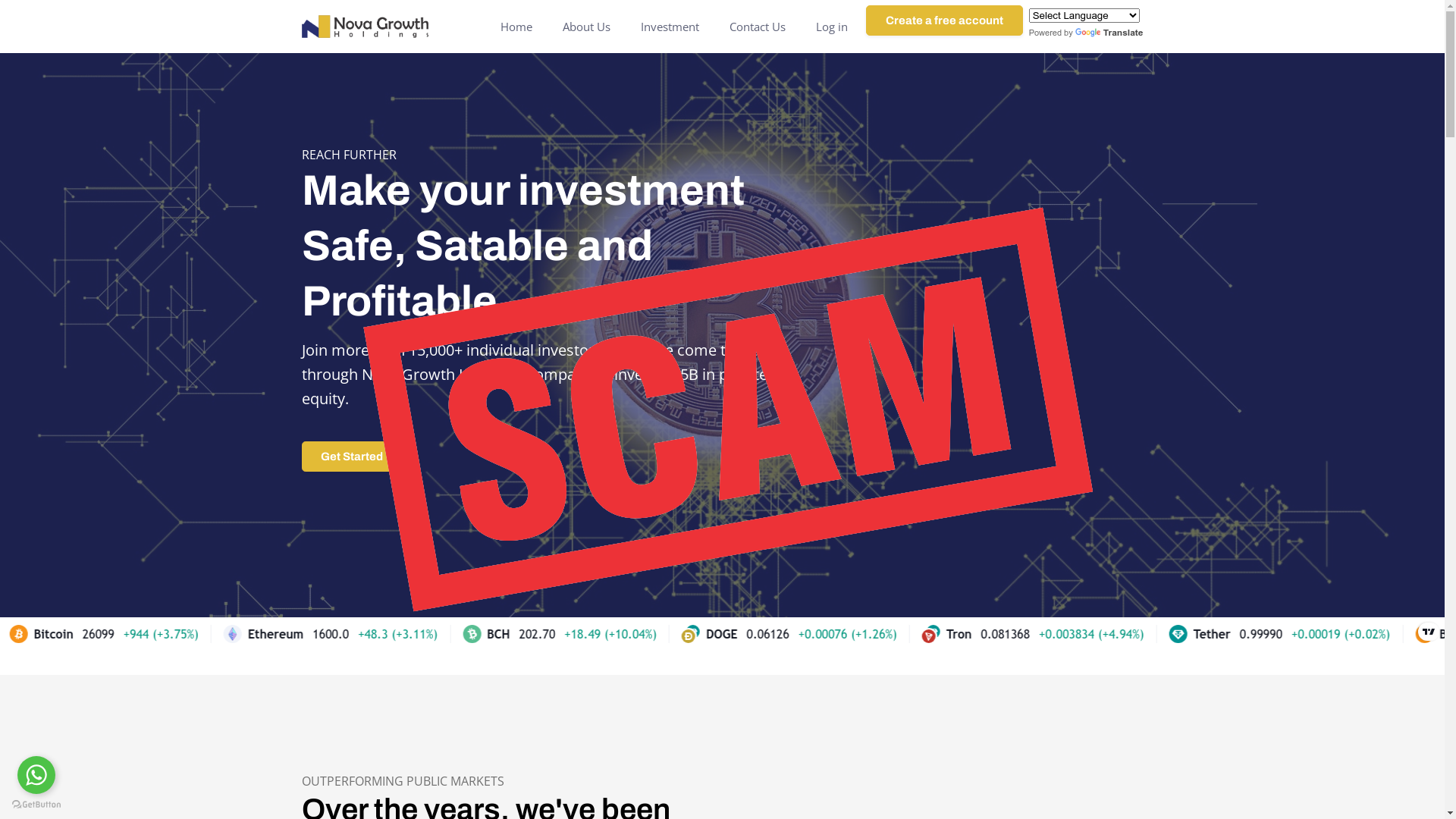 Novagrowtholdings.org is a SCAM!