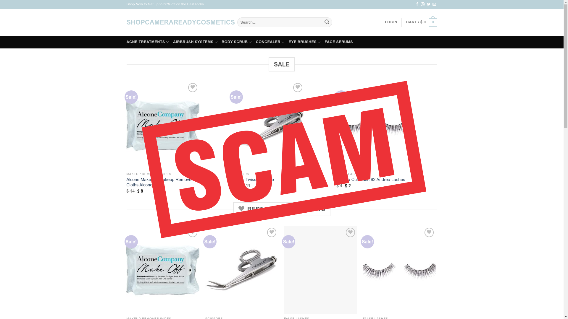 Shopcamerareadycosmetics.shop is a SCAM!