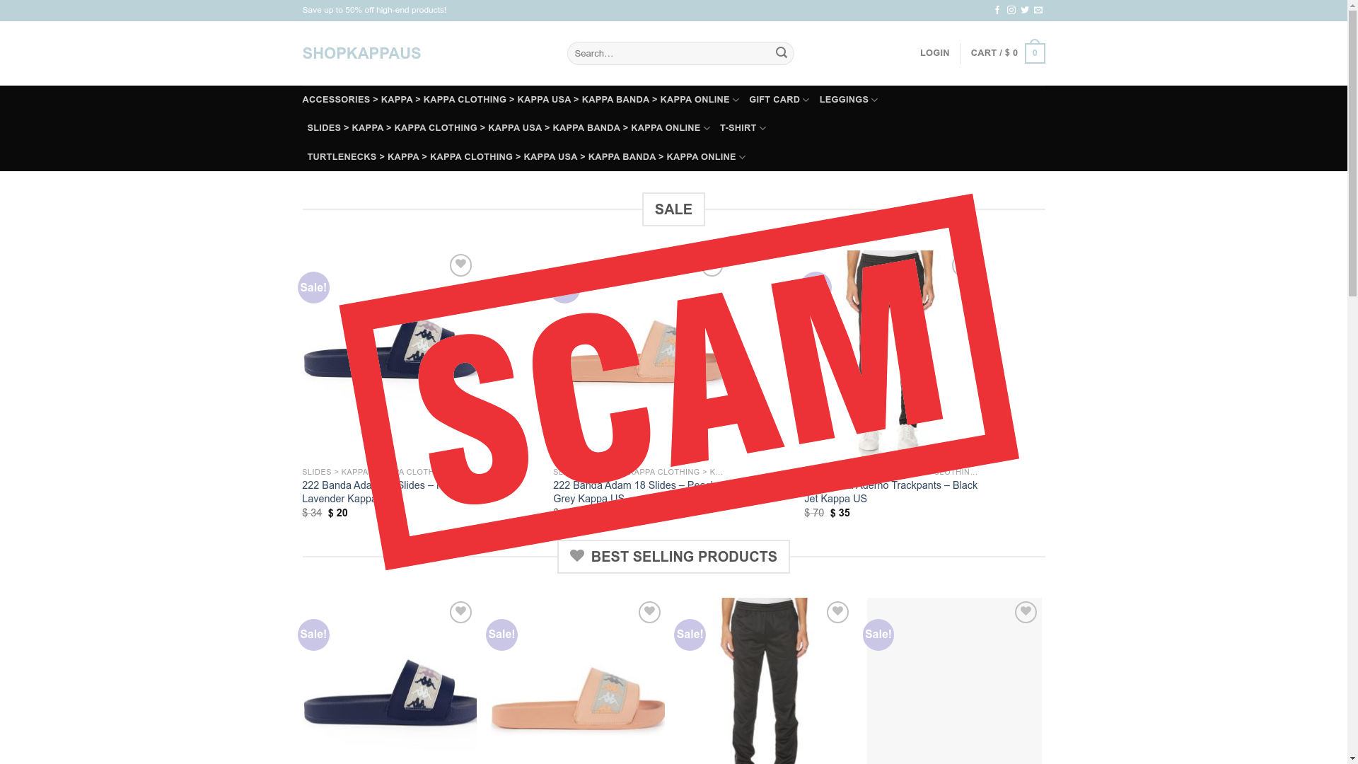 Shopkappaus.shop is a SCAM!