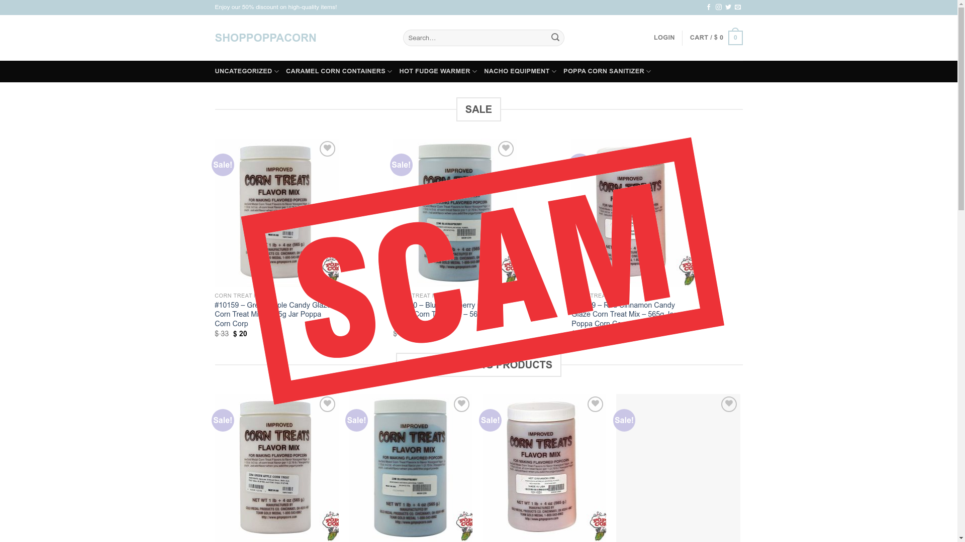 Shoppoppacorn.shop is a SCAM!