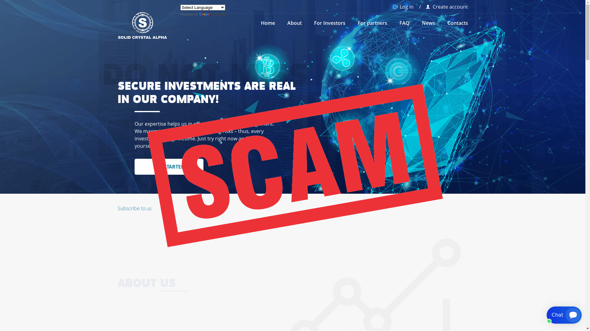 Solidcrystal-alpha.org is a SCAM!