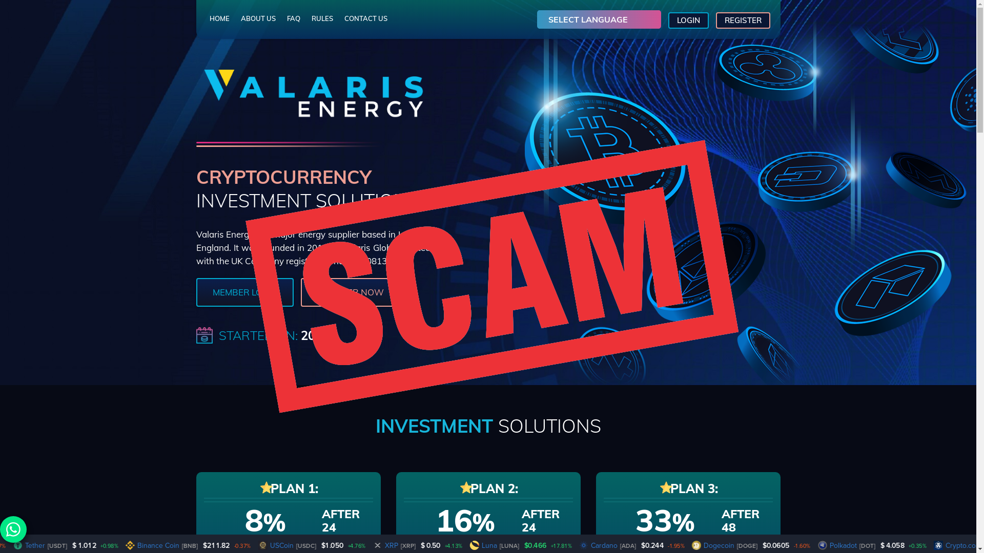 Valarisenergy.ltd is a SCAM!