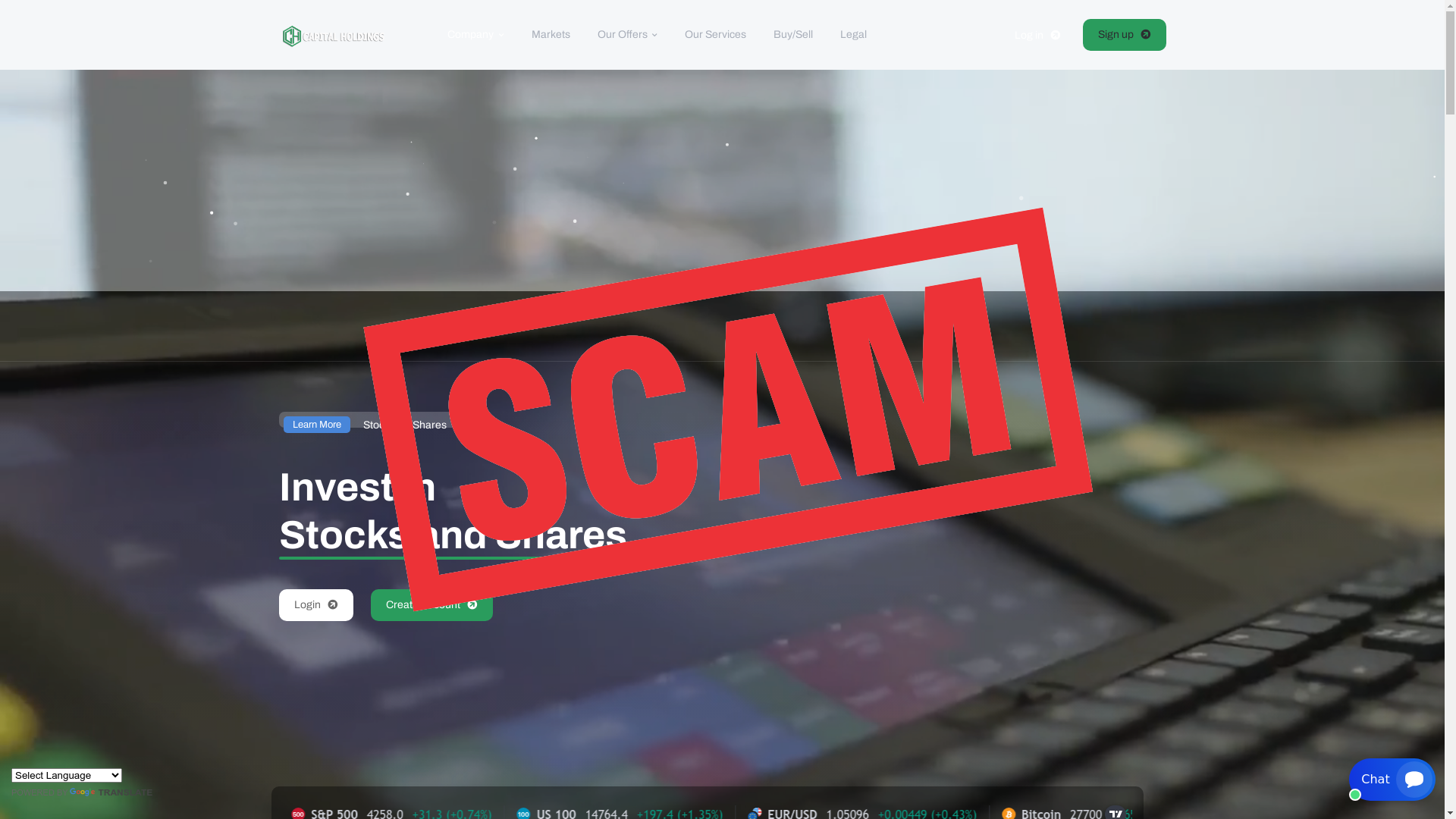 Capitalholdingslimited.org is a SCAM!