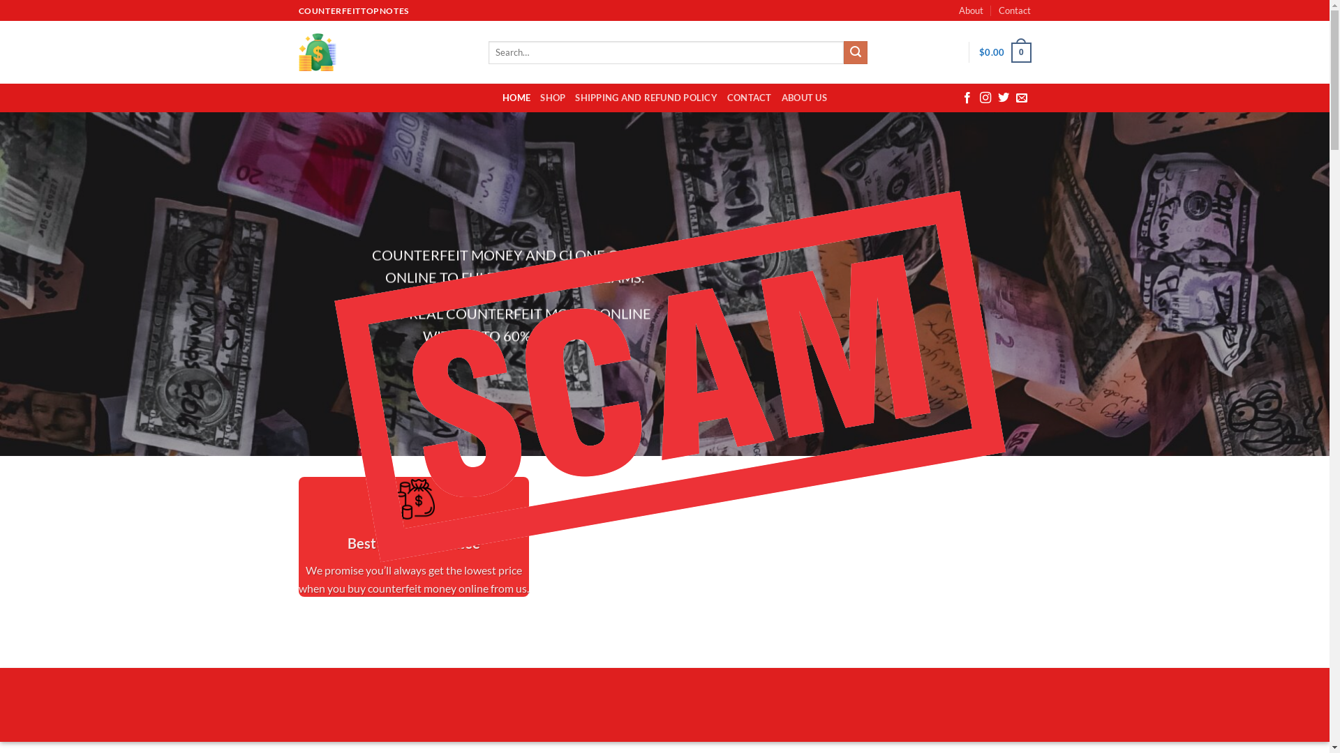 Counterfeittopnotes.com is a SCAM!