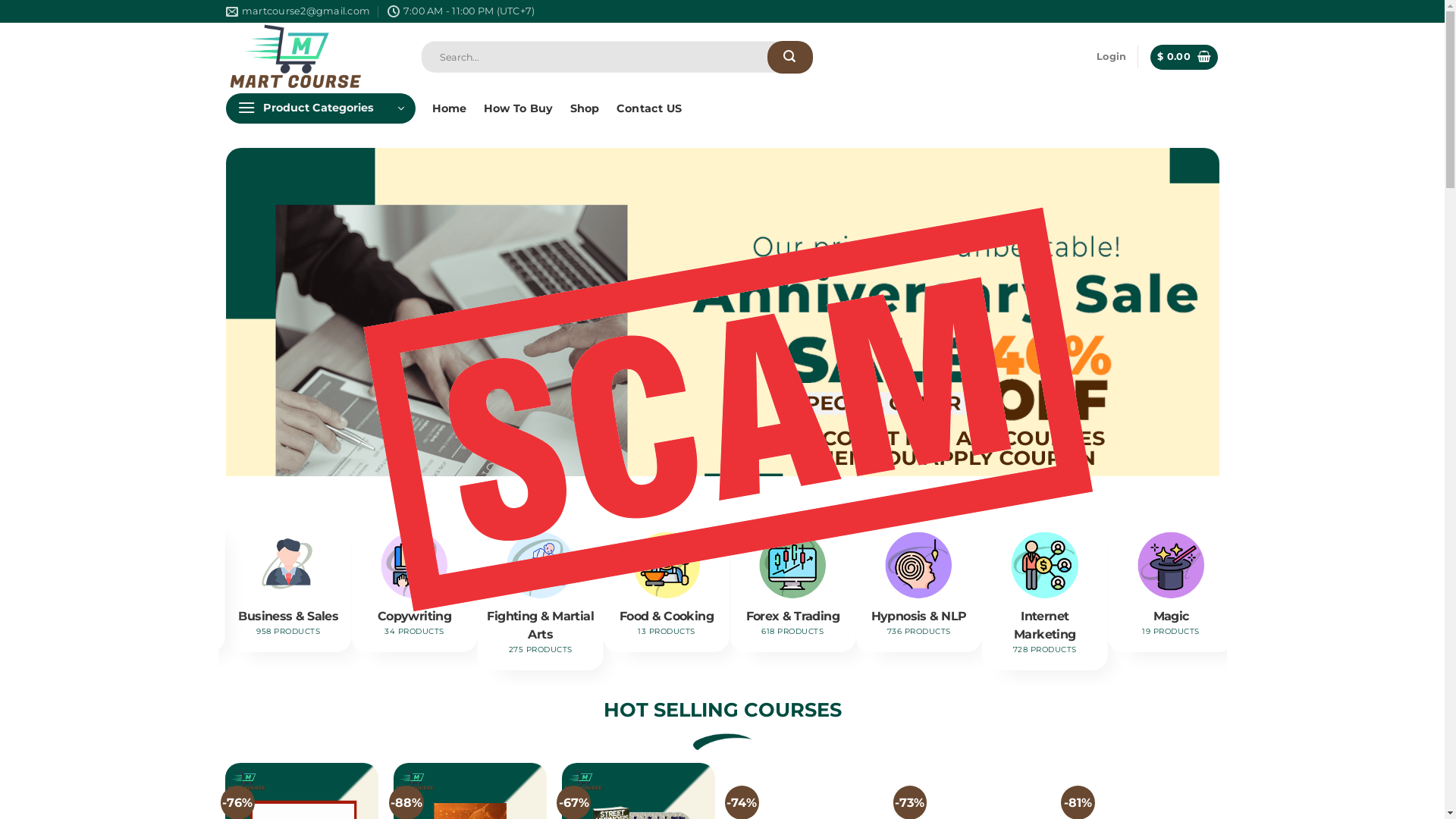 Martcourse.us is a SCAM!