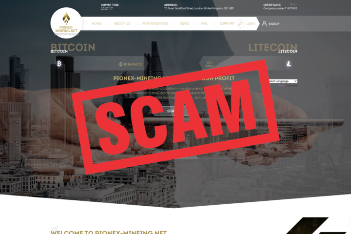 Pionex-mineing.net is a SCAM!
