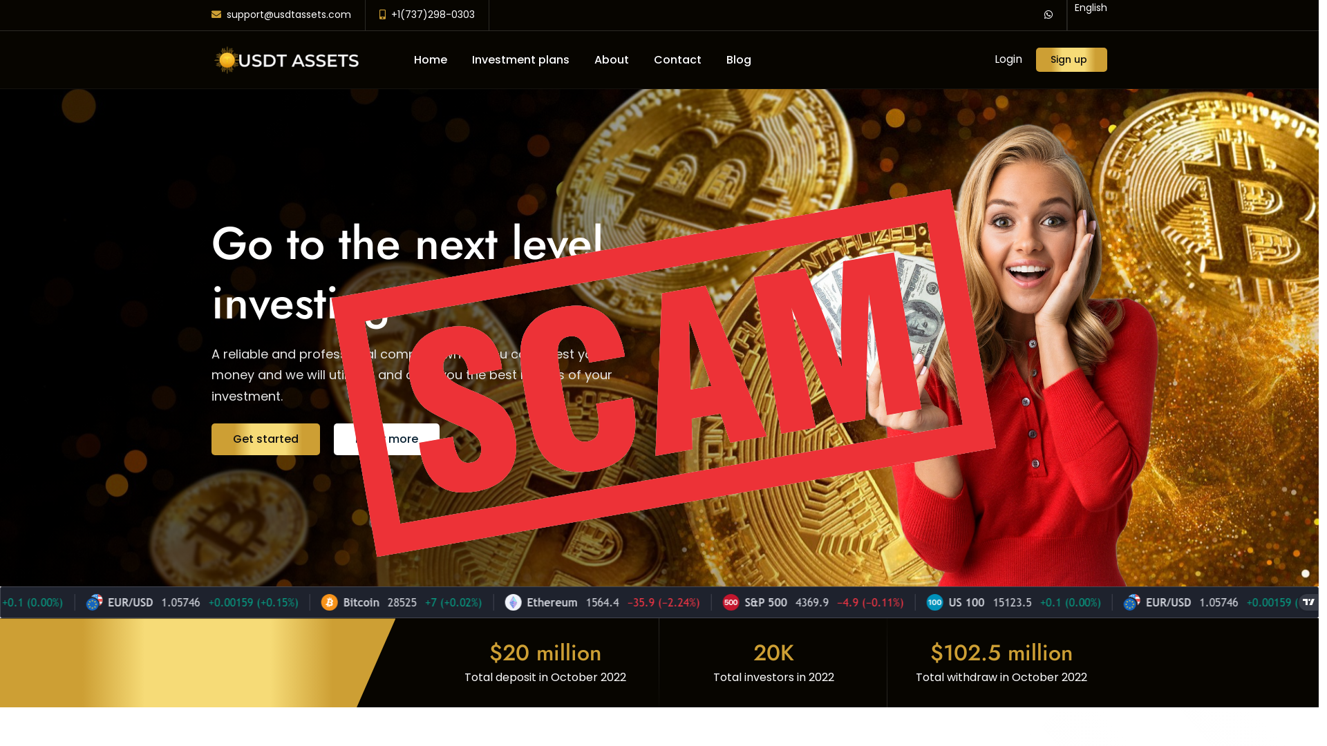 Usdtassets.com is a SCAM!