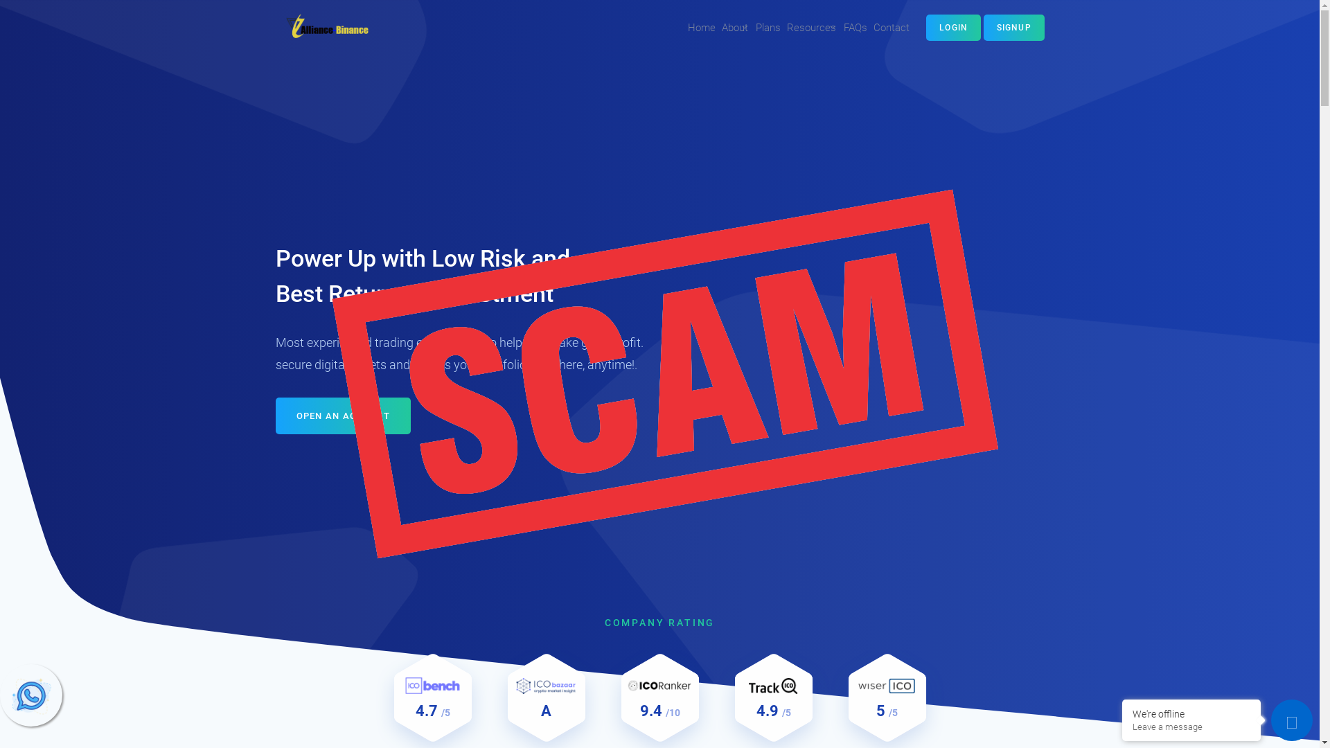 Alliance-bn.org is a SCAM!