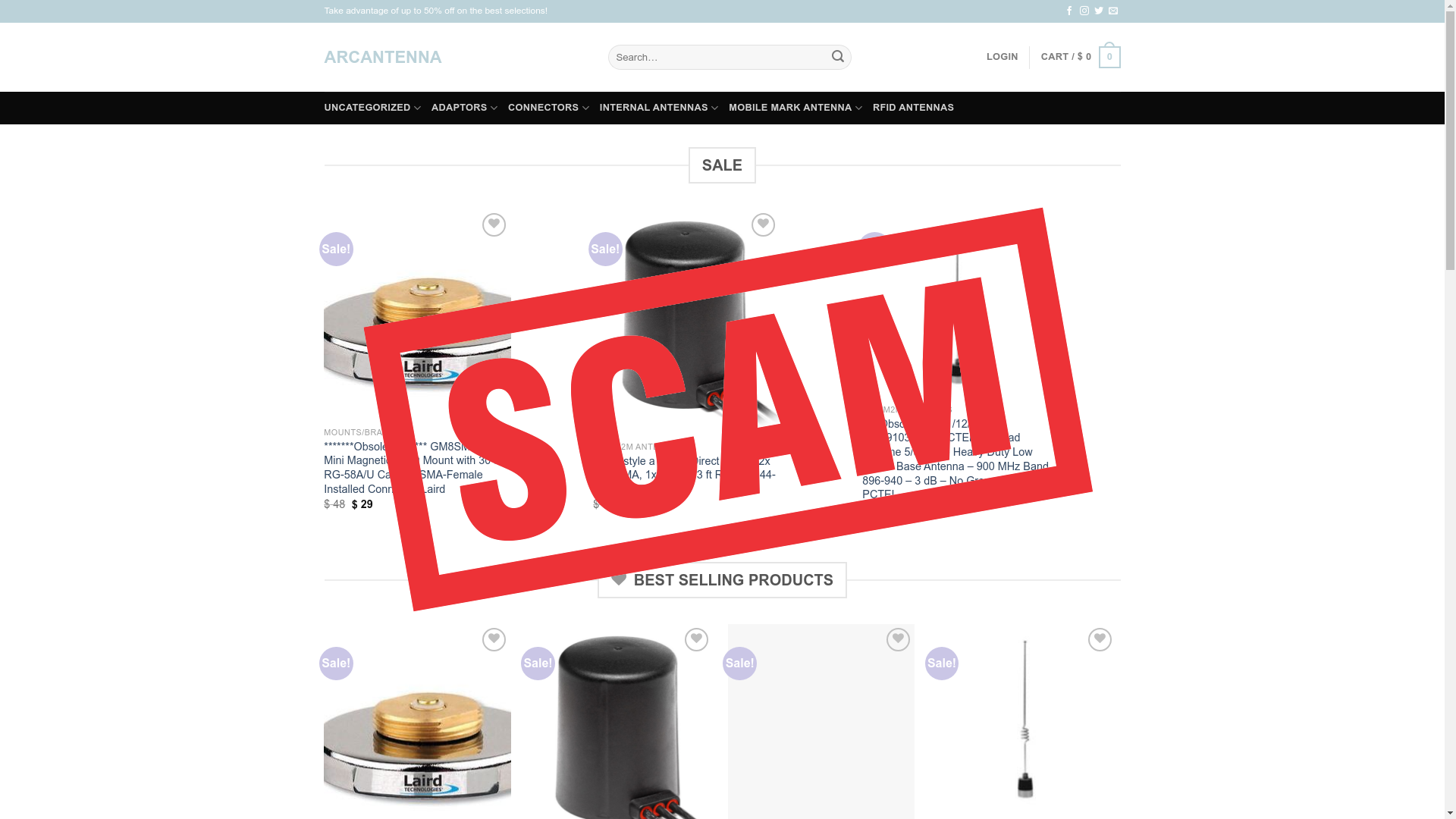 Arcantenna.shop is a SCAM!