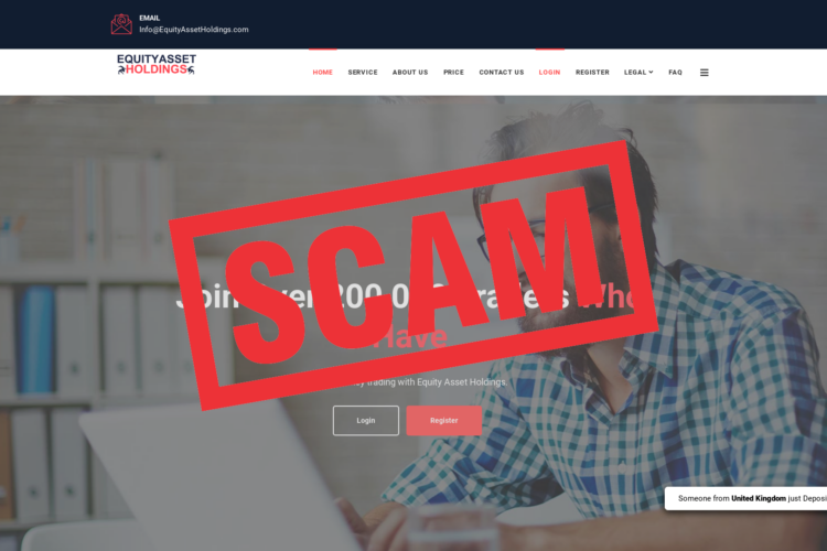 Equityassetholdings.com is a SCAM!