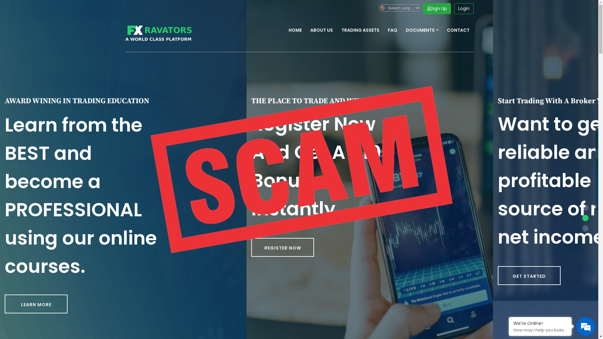 Fx-ravators.com is a SCAM!