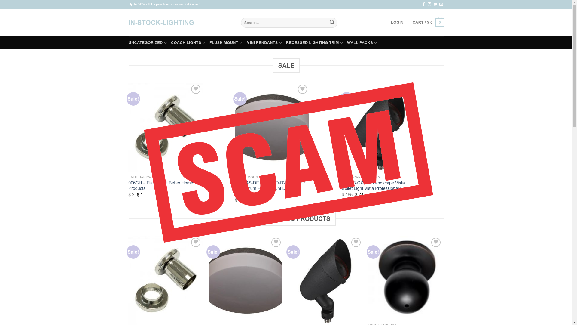 In-stock-lighting.shop is a SCAM!