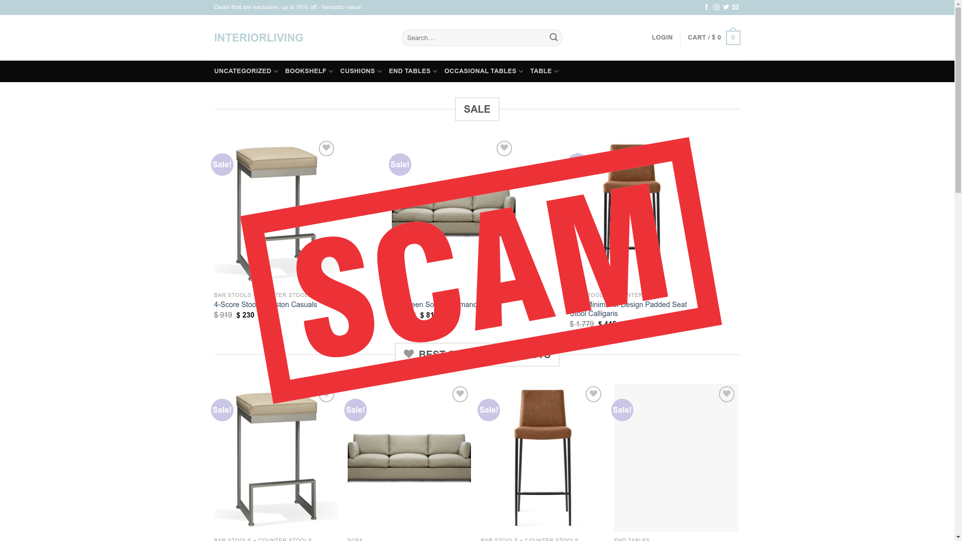 Interiorliving.shop is a SCAM!