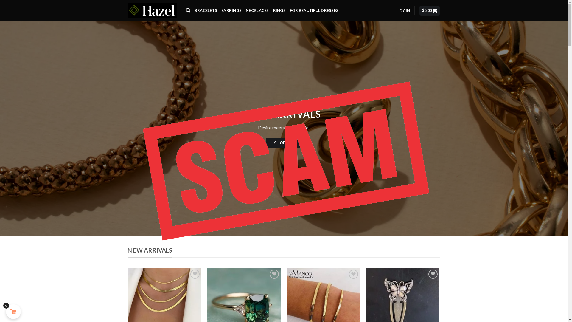 Jewelhazel.com is a SCAM!