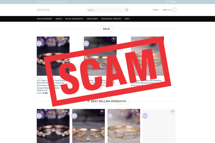 Nurcar.shop is a SCAM!