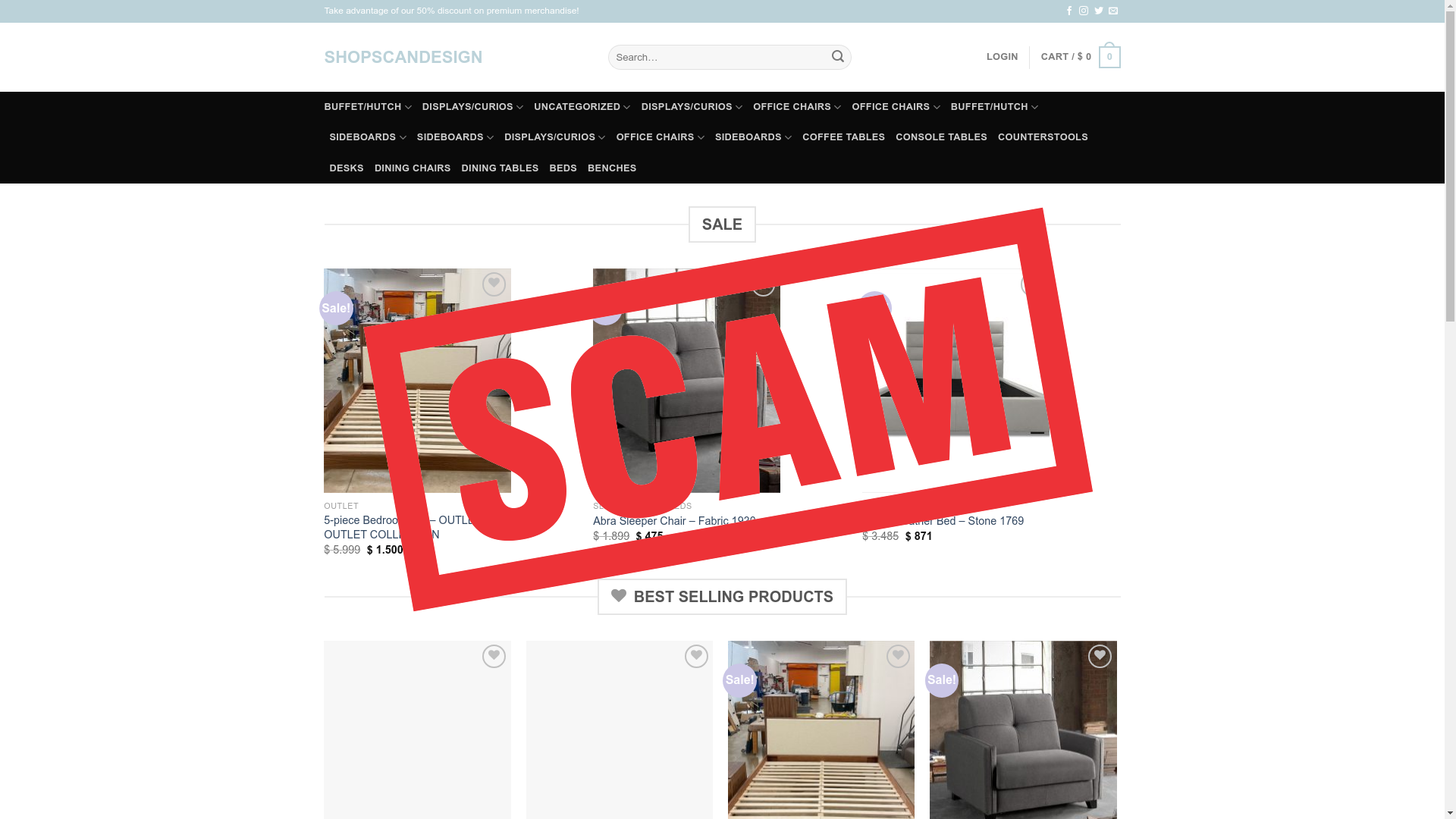 Shopscandesign.shop is a SCAM!
