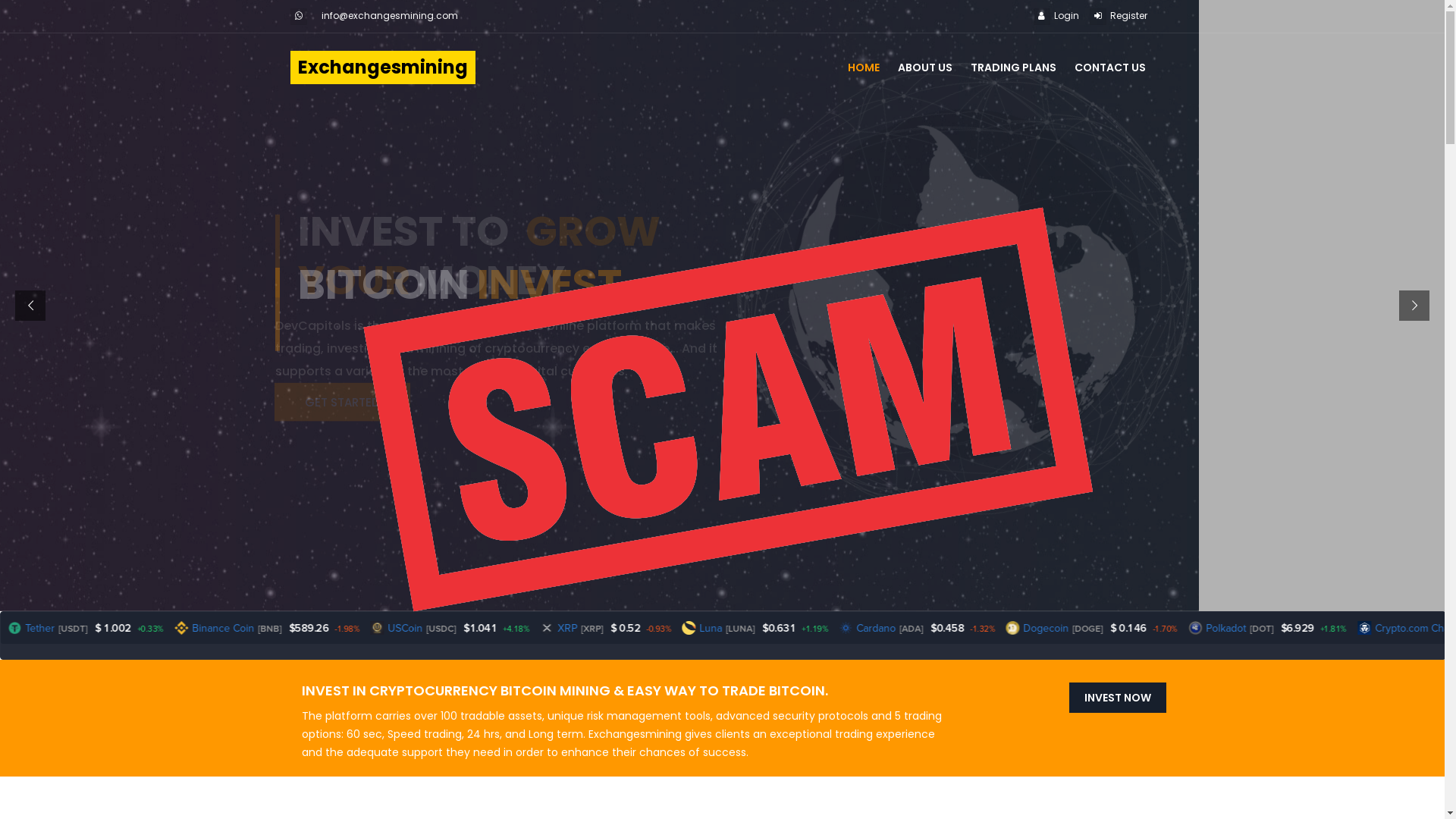 Exchangesmining.com is a SCAM!