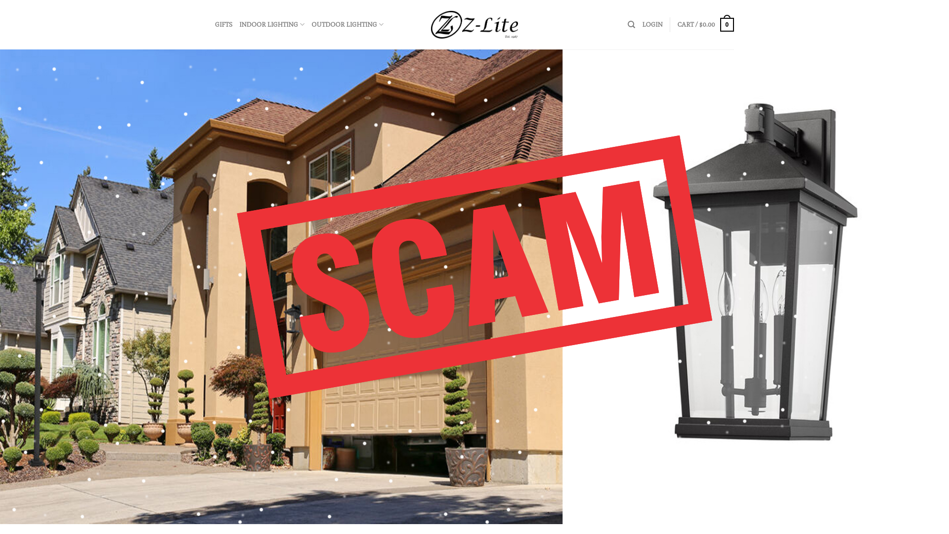 Zlitelights.com is a SCAM!