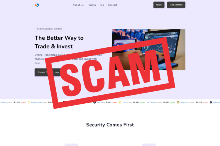 Swifttradecrest.com is a SCAM!