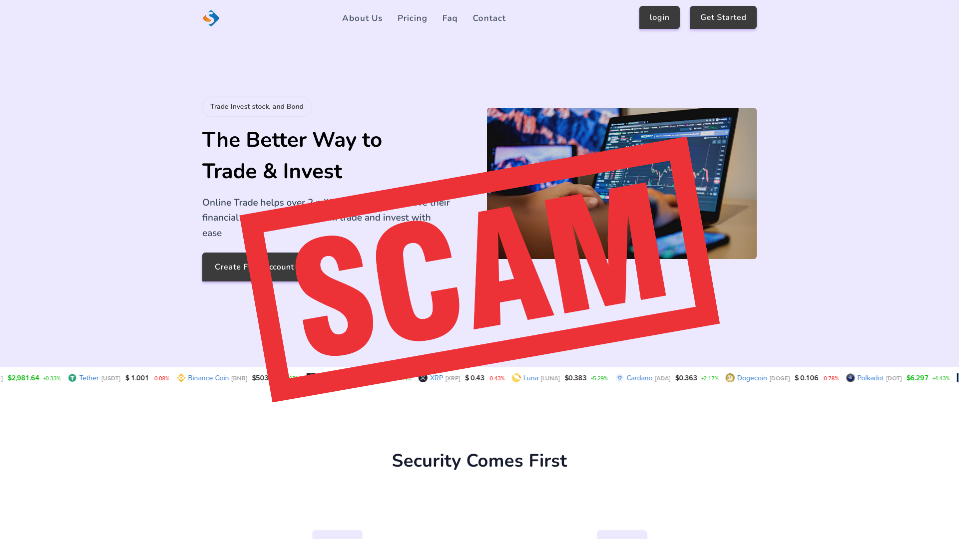 Swifttradecrest.com is a SCAM!