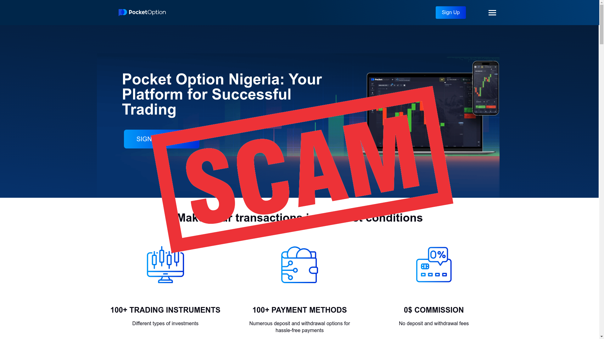 Trading-option.ng is a SCAM!