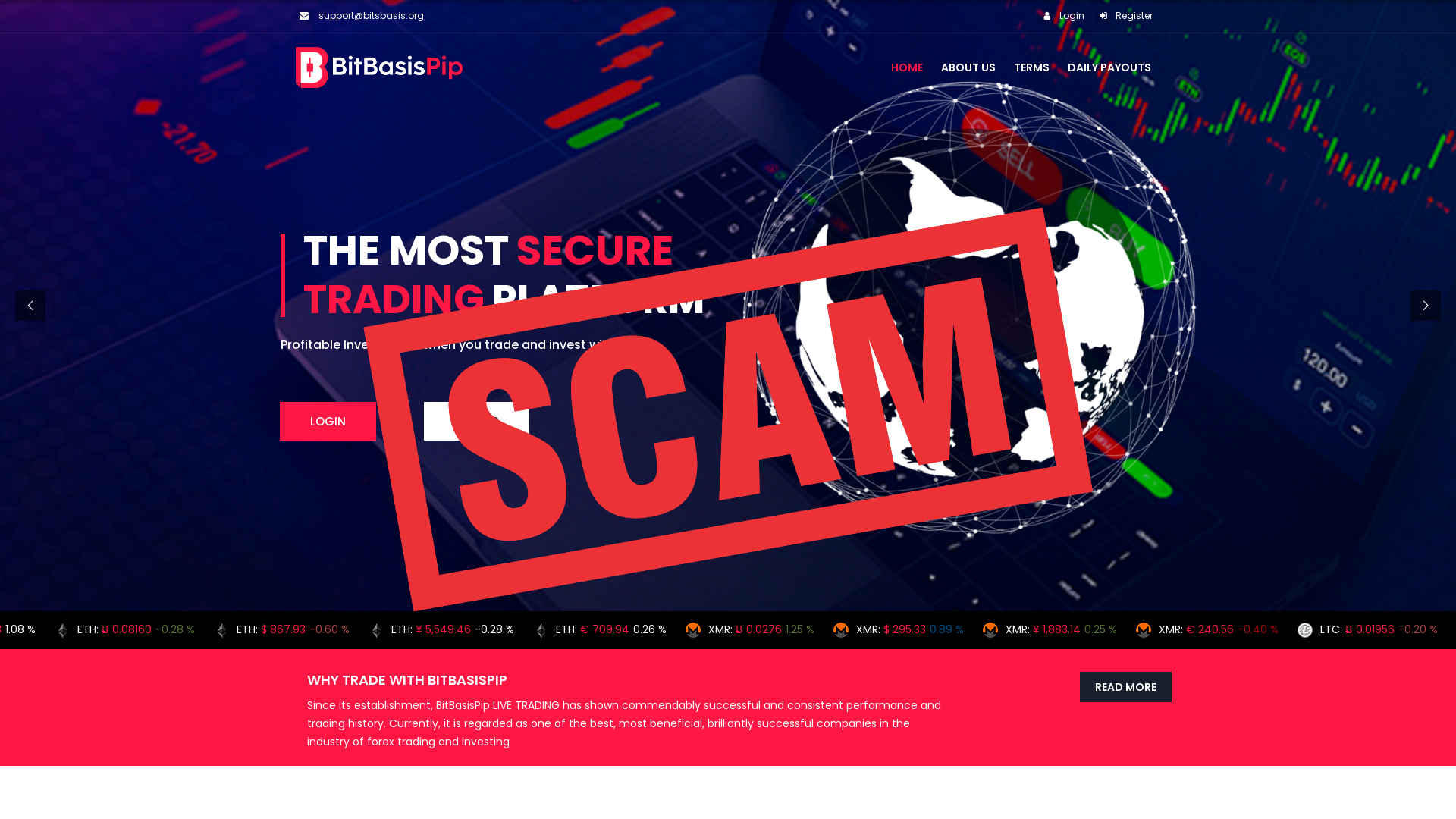 Bitsbasis.org is a SCAM!