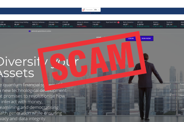 Capital-bloom.online is a SCAM!