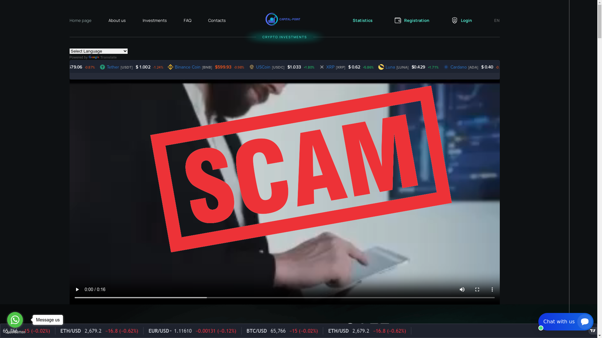 Capitalpoint.live is a SCAM!