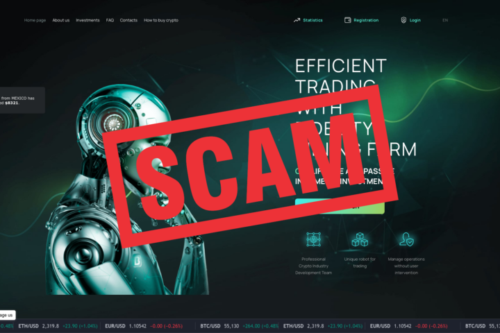 Fidelityminingfarm.com is a SCAM!