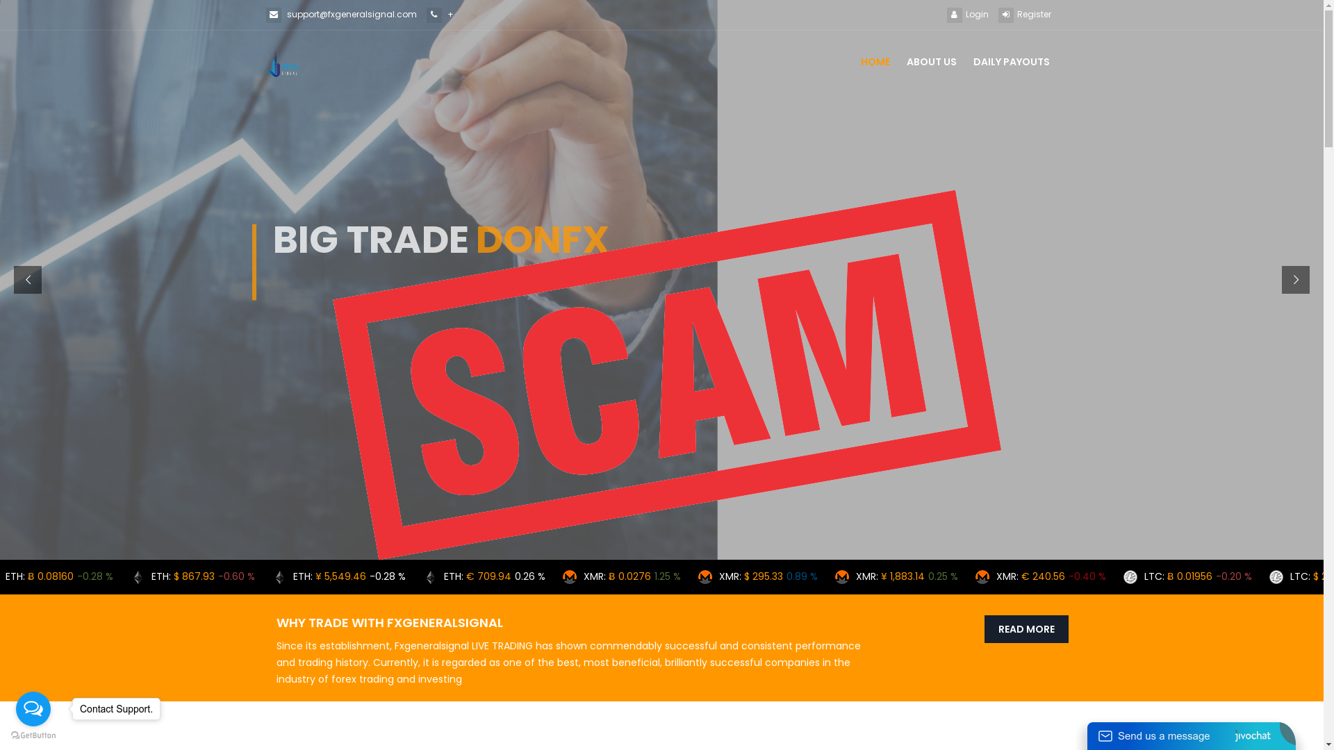 Fxgeneralsignal.com is a SCAM!