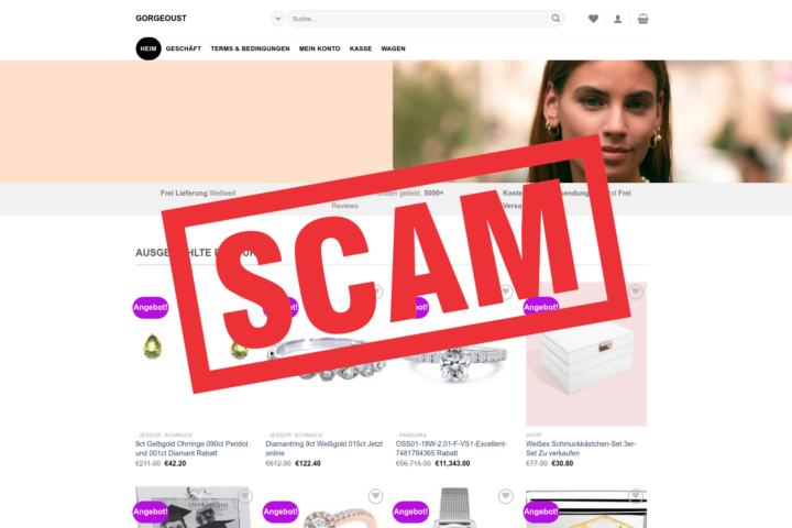 Gorgeoust.shop is a SCAM!