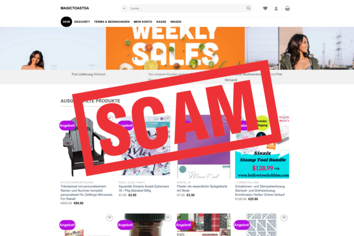 Magictoastsa.shop is a SCAM!