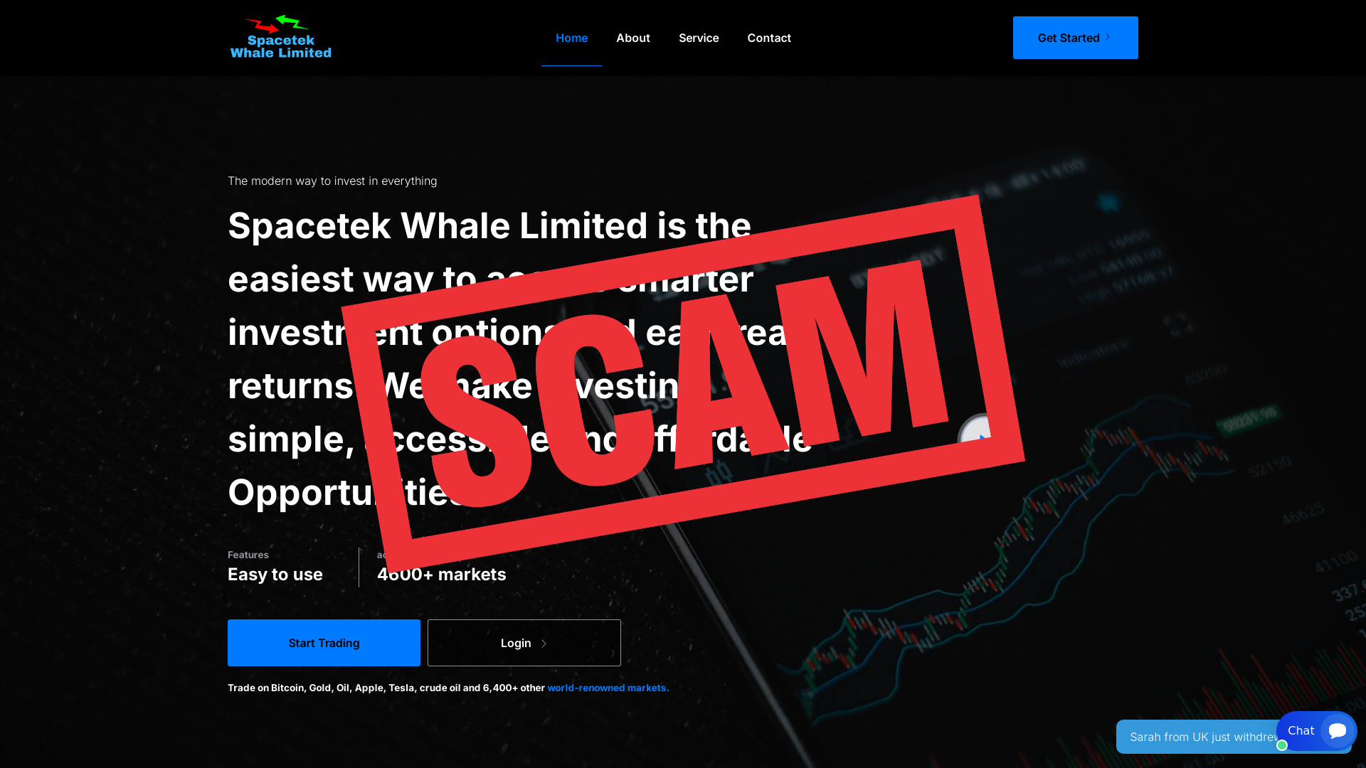 Spacetekwhaleltd.com is a SCAM!
