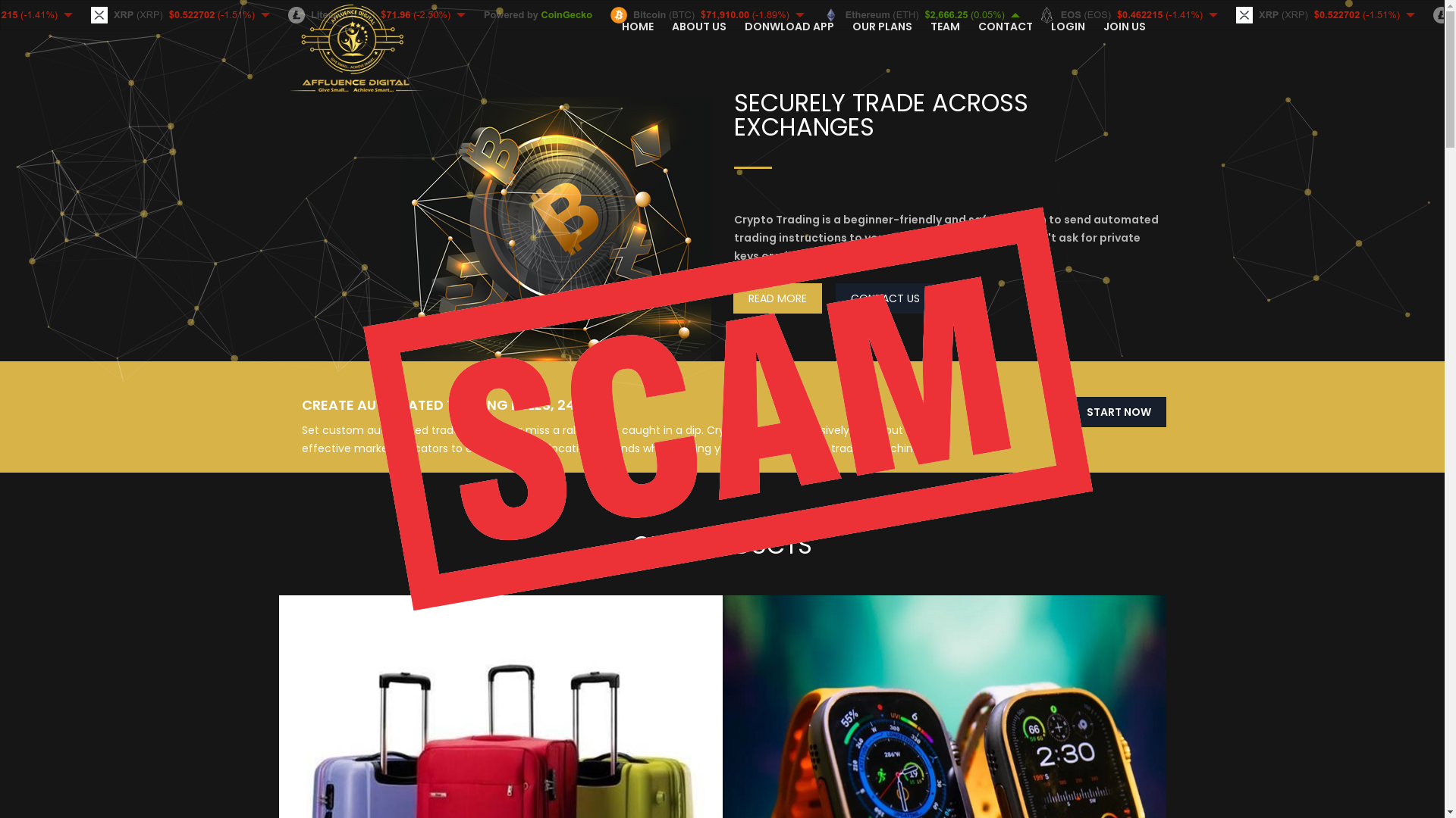 Affluencedigital.net is a SCAM!