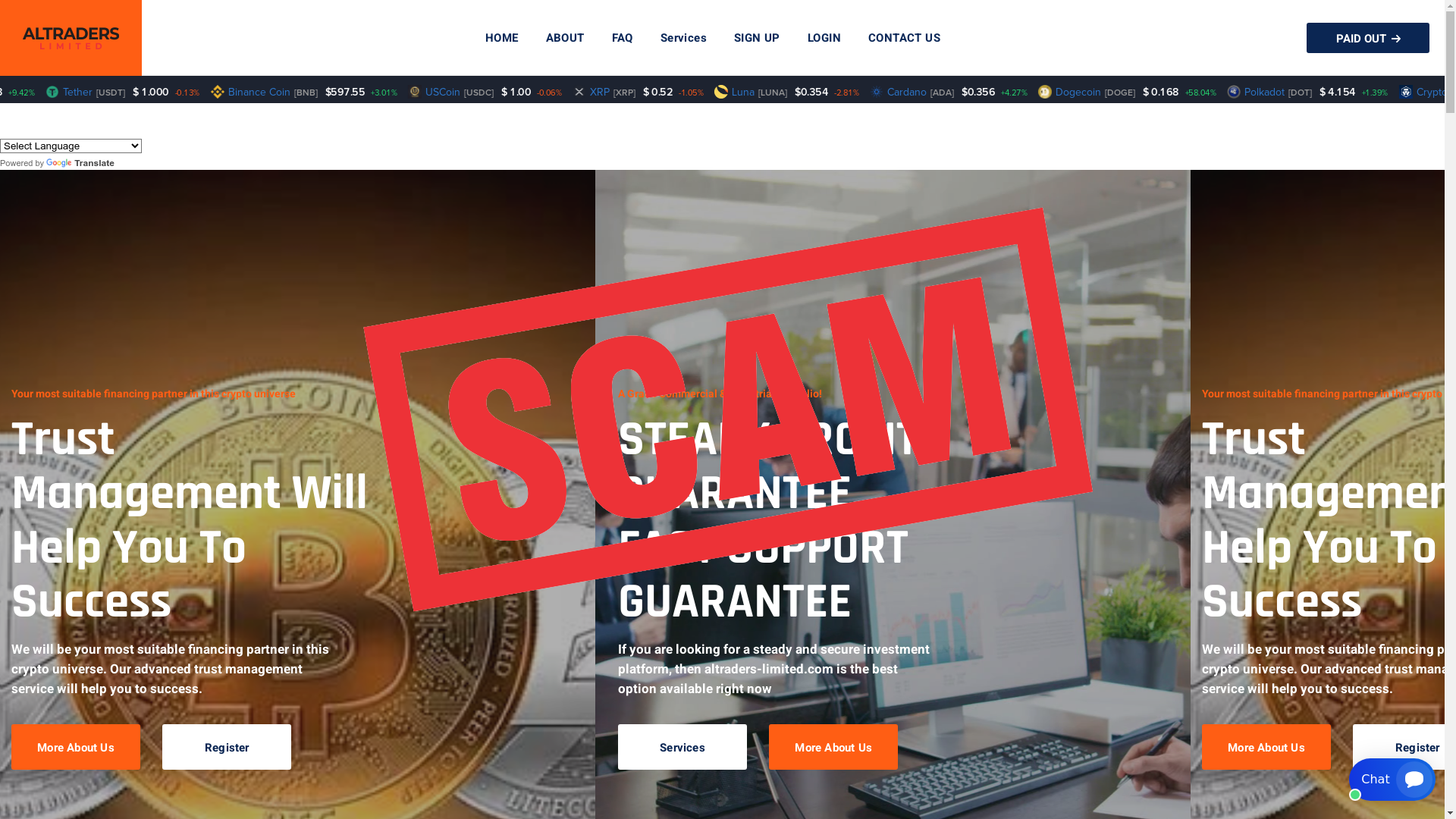 Altraders-limited.com is a SCAM!