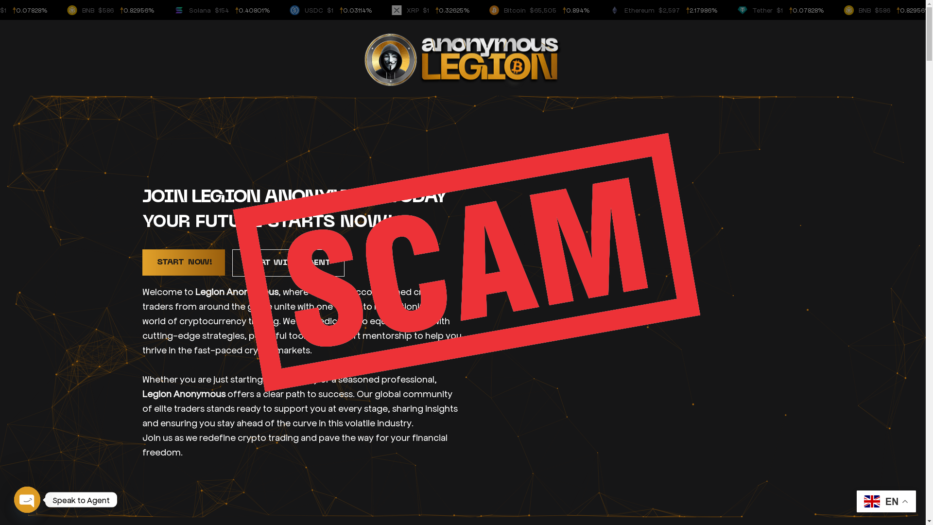 Anonymous-legion.com is a SCAM!
