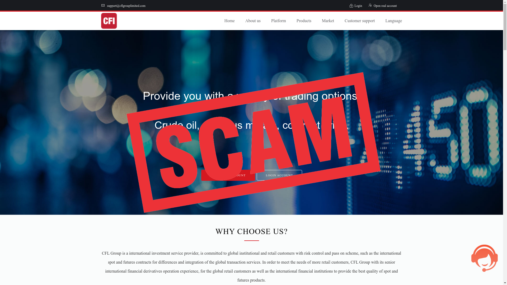 Cflgrouplimited.com is a SCAM!