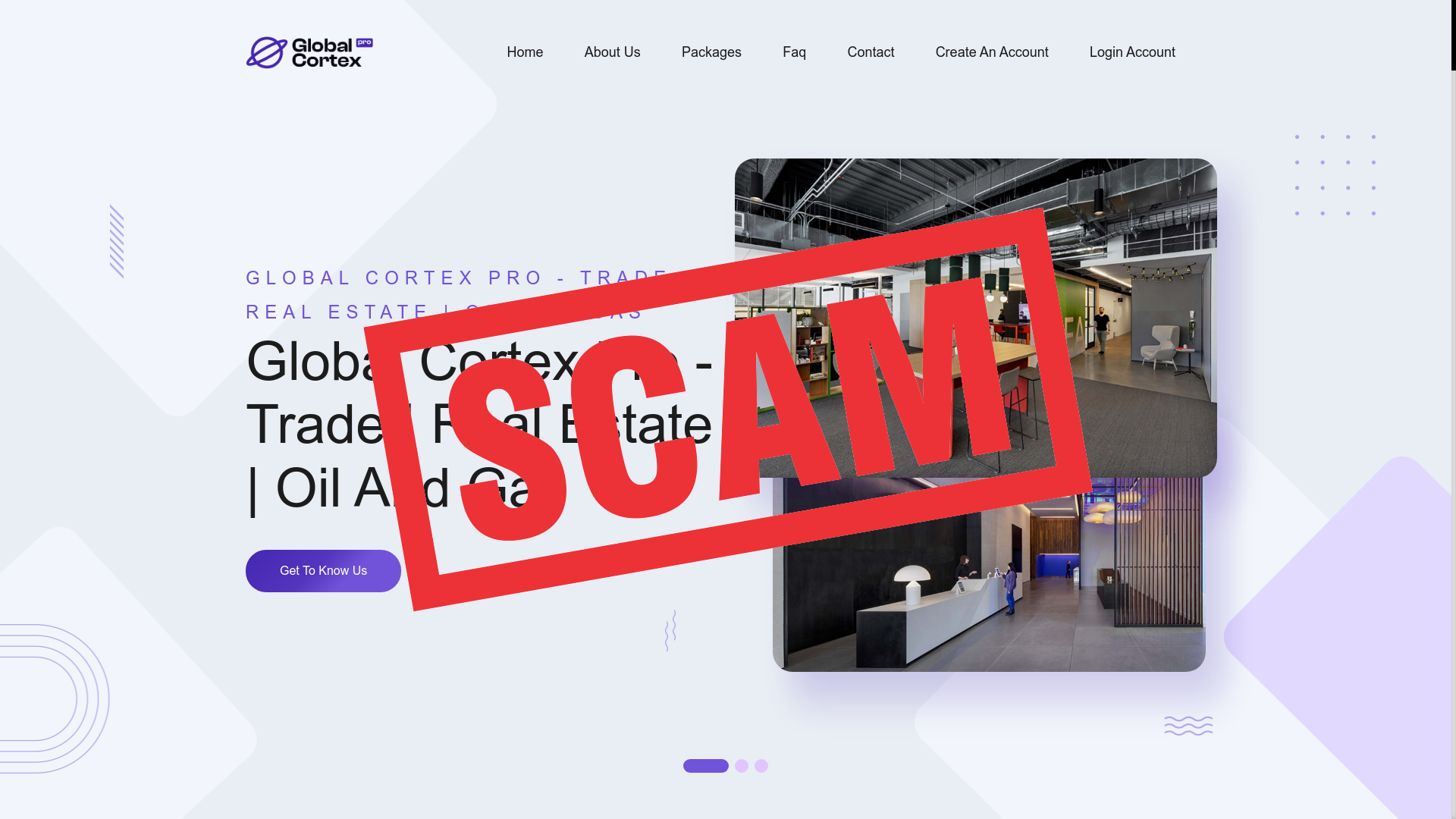 Globalcortex.pro is a SCAM!