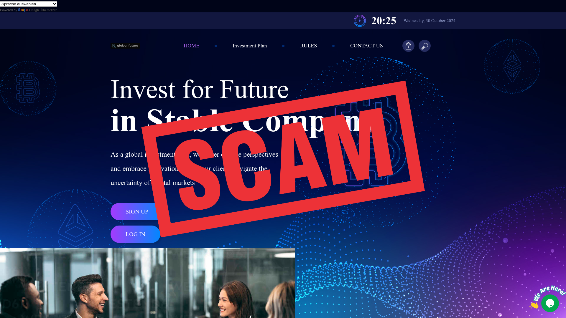 Globalfuture.ltd is a SCAM!