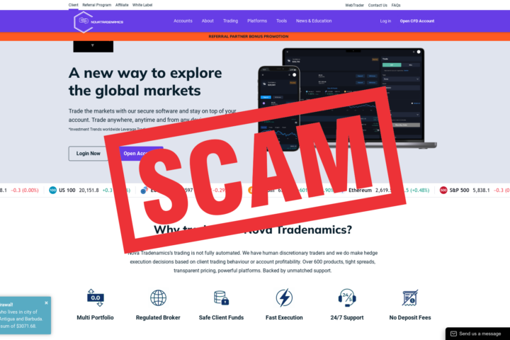 Novatradenamics.com is a SCAM!
