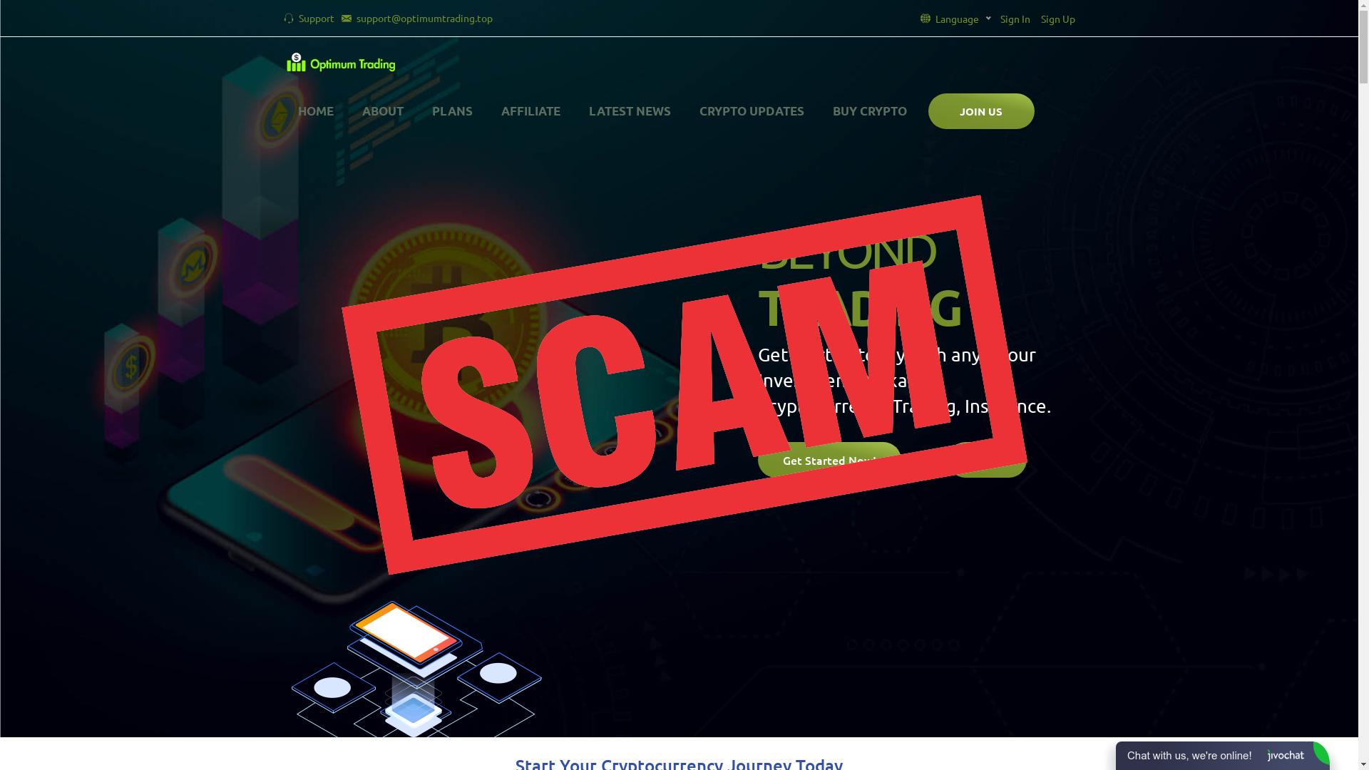 Optimumtrading.top is a SCAM!