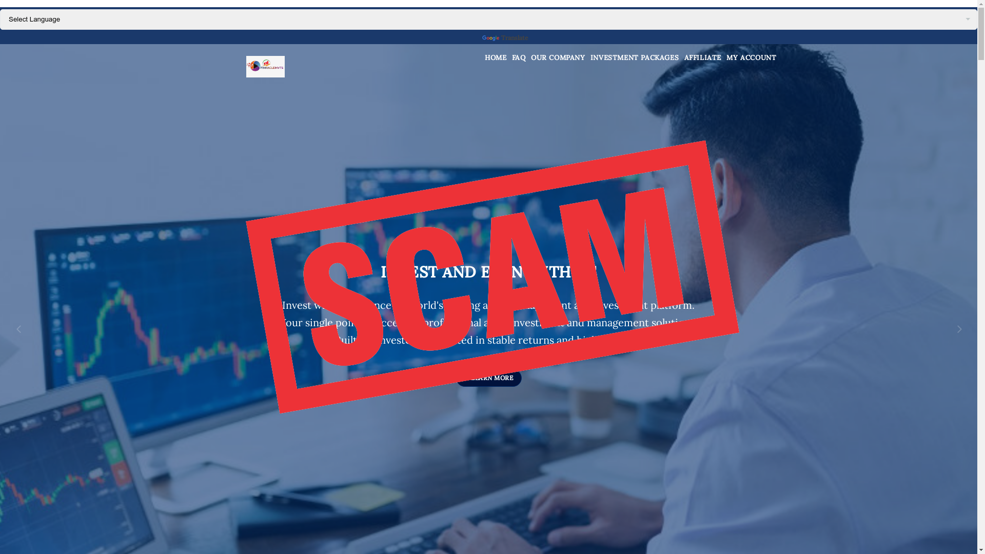 Pinnacleinvts.com is a SCAM!